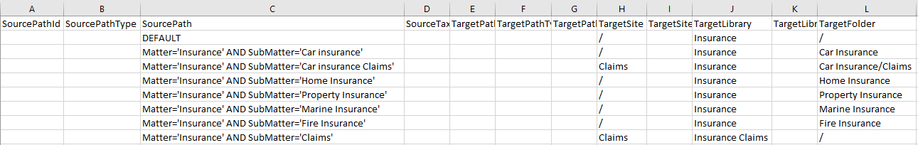 HowTo: Use Structure Mapping using Metadata Expression – Proventeq Support Portal
